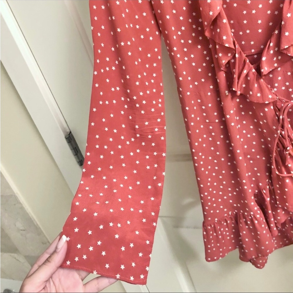 Realisation Par Alexandra Red Star Dress - Gem